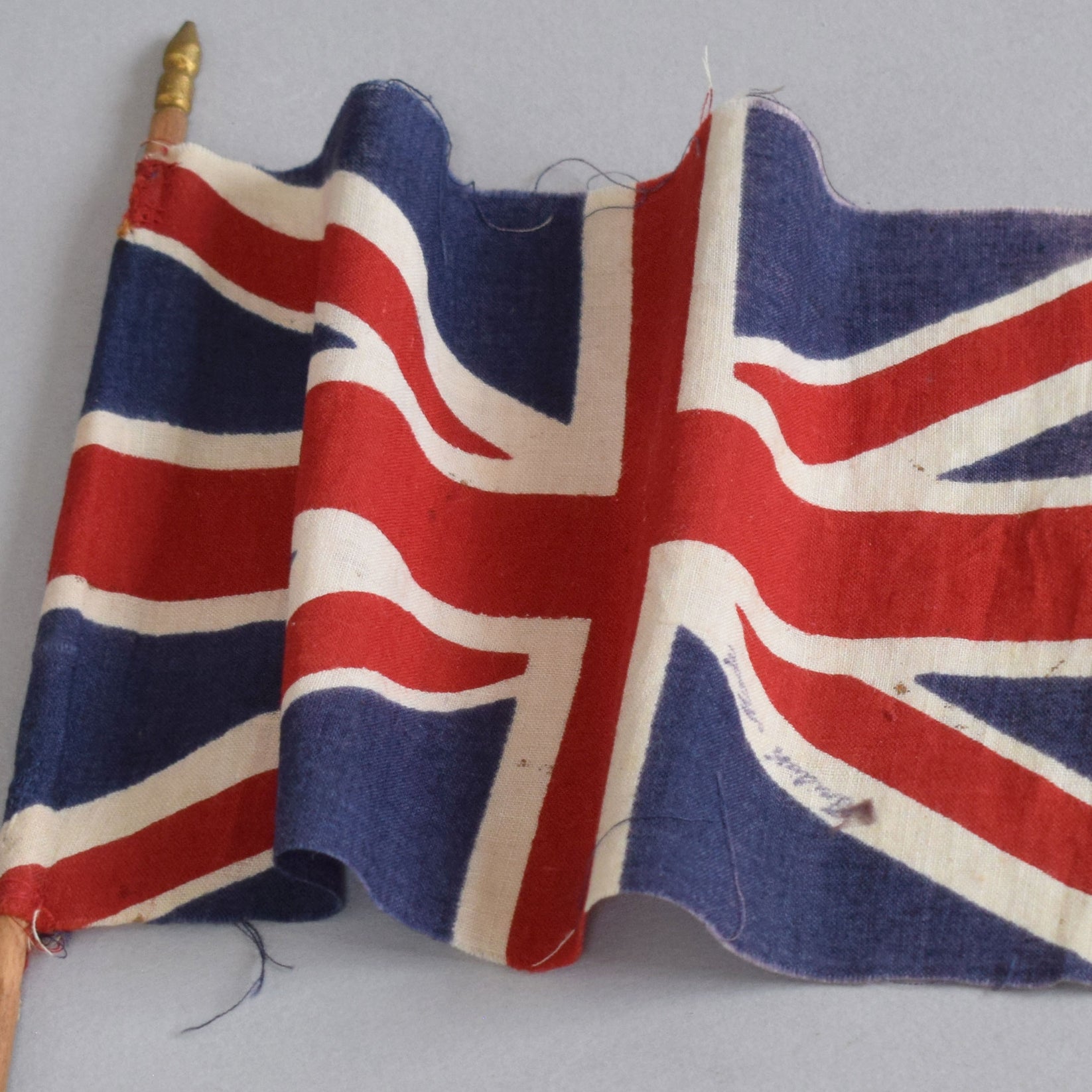 Antique Cotton British Union Jack Parade Flag – The Vintage Wall